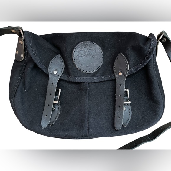 Duluth Pack | Bags | Duluth Pack Black Shell Crossbody Purse 3 Pockets ...